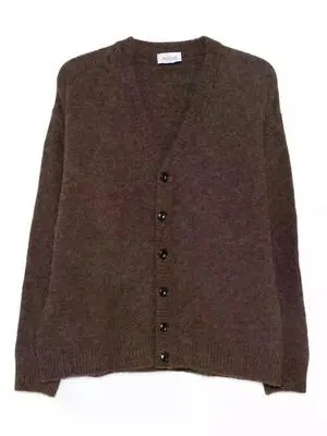 AMISH SUPPLIES V-neck Buttoned Cardigan