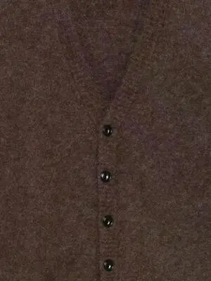 AMISH SUPPLIES V-neck Buttoned Cardigan