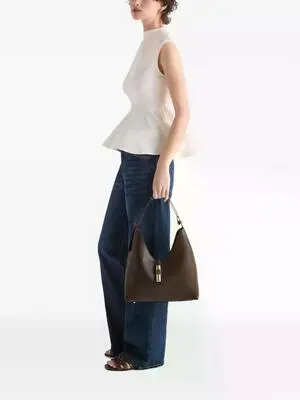 Furla Logo-detail Leather Shoulder Bag