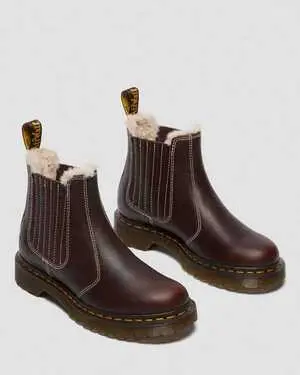 Dr. Martens 2976 Leonore Ii Faux Fur Lined Chelsea Boots