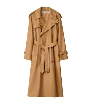 Burberry Textured Coats For Women