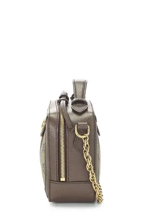 Gucci Gg Supreme Canvas Ophidia Top Handle Bag