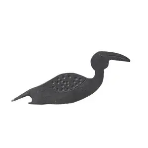 STORIED HOME Metal Bird Shaped Bottle Opener - Black