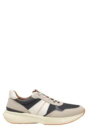 Johnston & Murphy Declan Waterproof Sneaker - Beige Multi Waterproof Suede