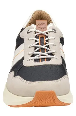 Johnston & Murphy Declan Waterproof Sneaker - Beige Multi Waterproof Suede