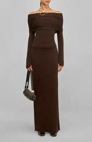 Cult Gaia Nadine Maxi Sweater Skirt