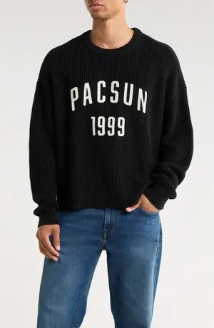 PACSUN Oversized Cotton Sweater