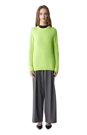 Women's Lime Knitwear