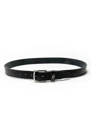 Robert Barakett York Leather Belt - Black
