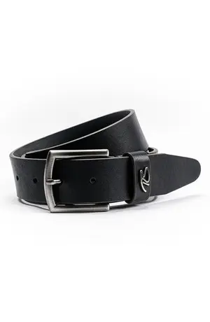 Robert Barakett York Leather Belt - Black