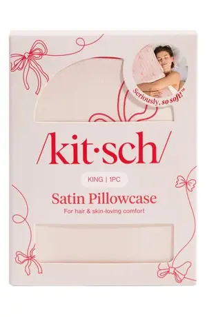 KITSCH King Satin Pillowcase