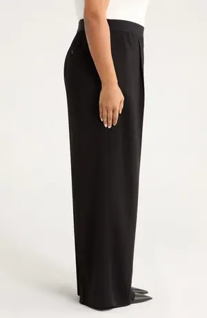 Nordstrom Pintuck Straight Leg Trousers
