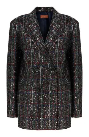 Missoni Double-breasted Blazer With Check Pattern - Multicoloured