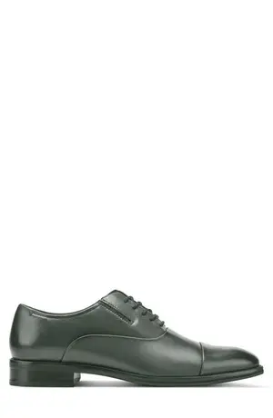 KENNETH COLE Tully Cap Toe Oxford - Charcoal/black