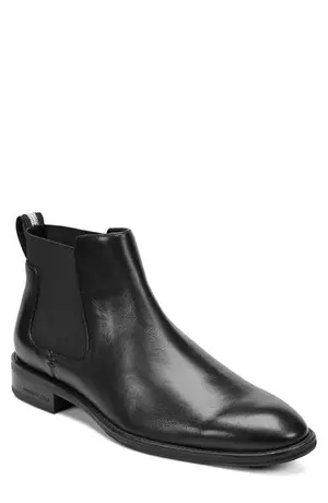 KENNETH COLE Tully Chelsea Boot - Black/black/silver