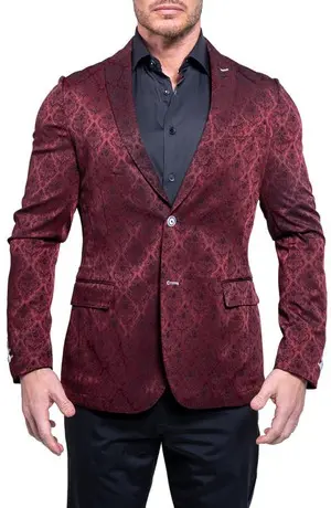 MACEOO Descartes Ascension2184 Unconstructed Blazer - Red