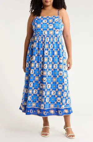 SUGARLIPS Moonshine Senia Midi Sundress