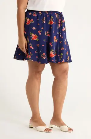 SUGARLIPS Floral A-line Skirt