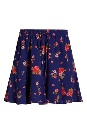 SUGARLIPS Floral A-line Skirt