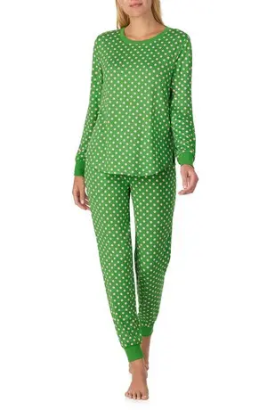Kate Spade New York Print Pajamas Green Dot