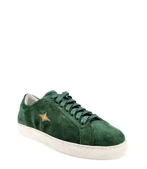 MADISON MAISON Sirius Star Suede Sneakers - Green