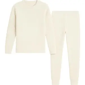 BENBEN Thermal Top & Bottom Base Layer Essential - White