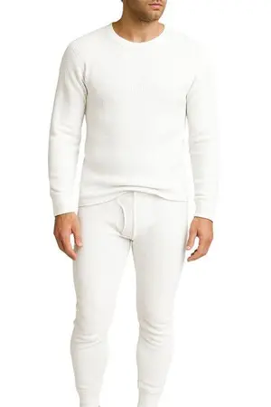 BENBEN Thermal Top & Bottom Base Layer Essential - White