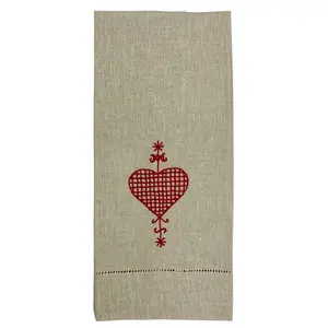 MAISON D'HAITI Veve Erzulie Tea Towels - Green