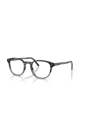 Oliver Spencer 47mm Full Rim Cat Eye Optical Glasses - Grey