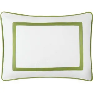 MATOUK Louise Piqué Pillow Sham - Grass