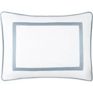 MATOUK Louise Piqué Pillow Sham - Hazy Blue