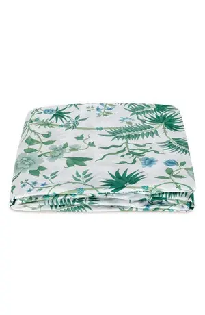 MATOUK Palmyra 500 Thread Count Fitted Sheet - Emerald