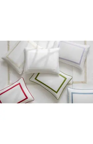 MATOUK Louise Piqué Coverlet - White