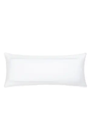 MATOUK Louise Piqué Lumbar Pillow Cover - White
