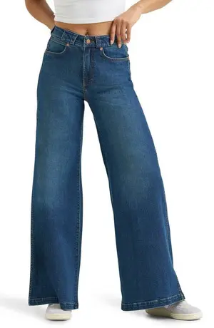 Wrangler High-waist Wide-leg Jeans - Icon