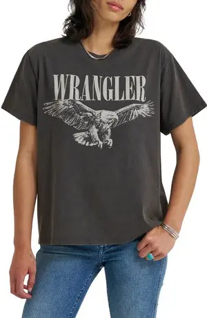 Wrangler Eagle Logo Graphic T-shirt