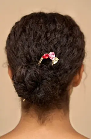 KITSCH Rhinestone French Hair Pin
