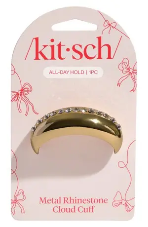 KITSCH Rhinestone Cloud Cuff Hair Tie