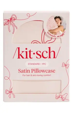 KITSCH Standard Satin Pillowcase