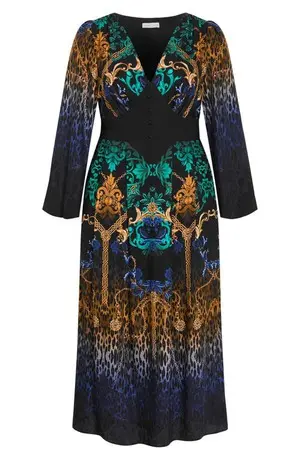 City Chic Ayanna Maxi Dress