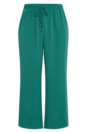 City Chic Leia Wide Leg Pull-on Pants
