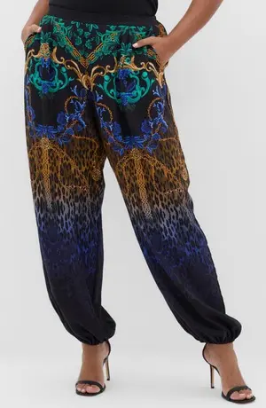 City Chic Printed Bottoms For Women