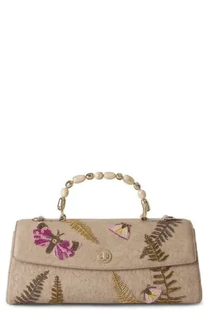 Brahmin Dayan Embossed Leather Shoulder Bag