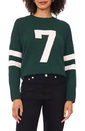 Vince Camuto Number 7 Pullover Sweater - Windsor Moss