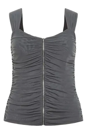 City Chic Mesh Tank Top