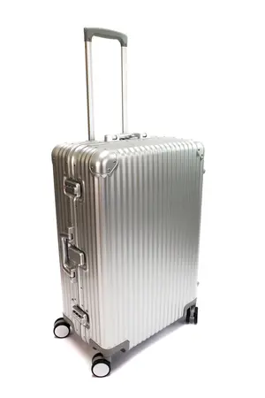 VINGARDEVALISE Vinaluminum 12-bottle Wine & Spirits Suitcase