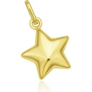 THE LOVERY FINE JEWELRY Gold Star Charm - Yellow Gold