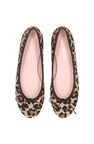 PRETTY BALLERINAS Leopard Printed Ballet Flats