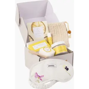 LIZUSH Natural Citrus Bath & Body Skincare Set - None