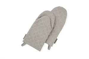 MEEMA Oven Mitts Set Of 2 - Charcoal